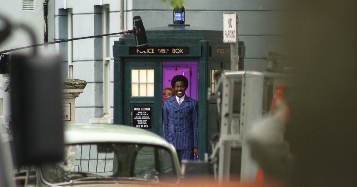 Doctor Who star Ncuti Gatwa spotted filming in Cardiff…