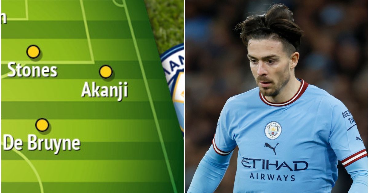 Jack Grealish starts but Julian Alvarez dropped as Man…