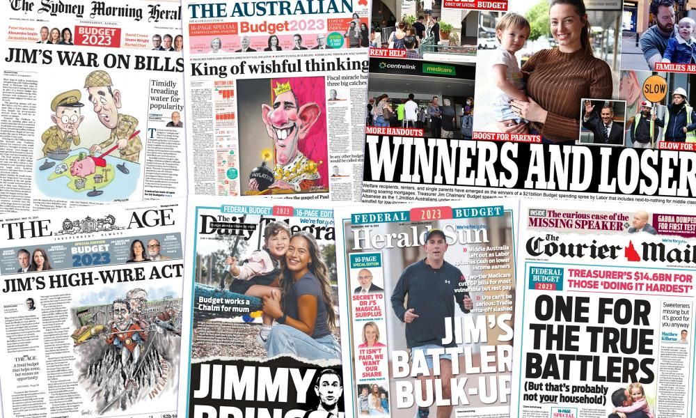 How Australia’s newspapers reacted to the 2023 federal…
