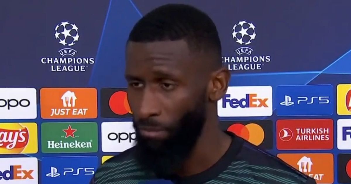 Antonio Rudiger aims "not dangerous" jibe at Man City…