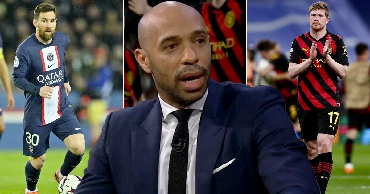 Thierry Henry forgets Lionel Messi and Arsenal legends…