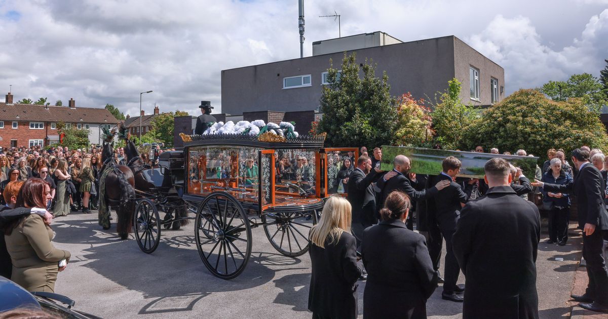 Family and friends gather for funeral of 'forever…