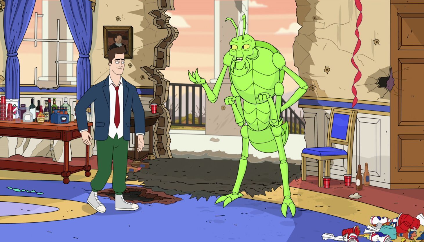 Hapless survivors are mankind’s last hope in funny…