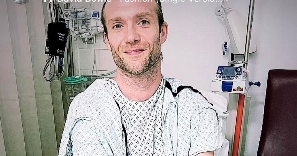 Coronation Street star Chris Fountain seen in hospital…