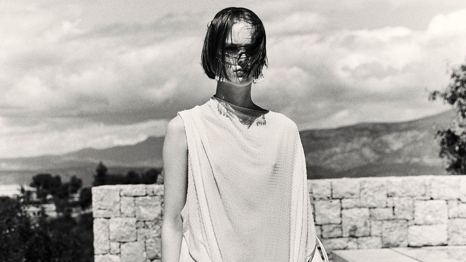 New classicism: summer fashion, photographed on…