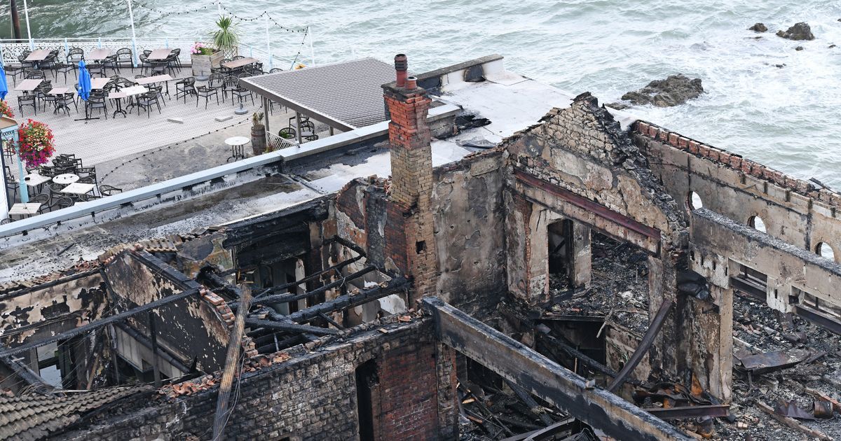 Fish and chip shop burned down in Mumbles pier fire…