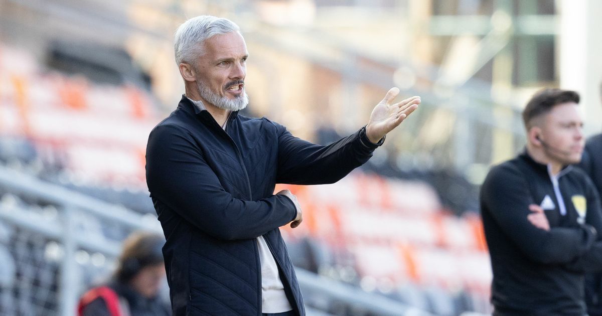 Jim Goodwin reveals frank Dundee United dressing room…
