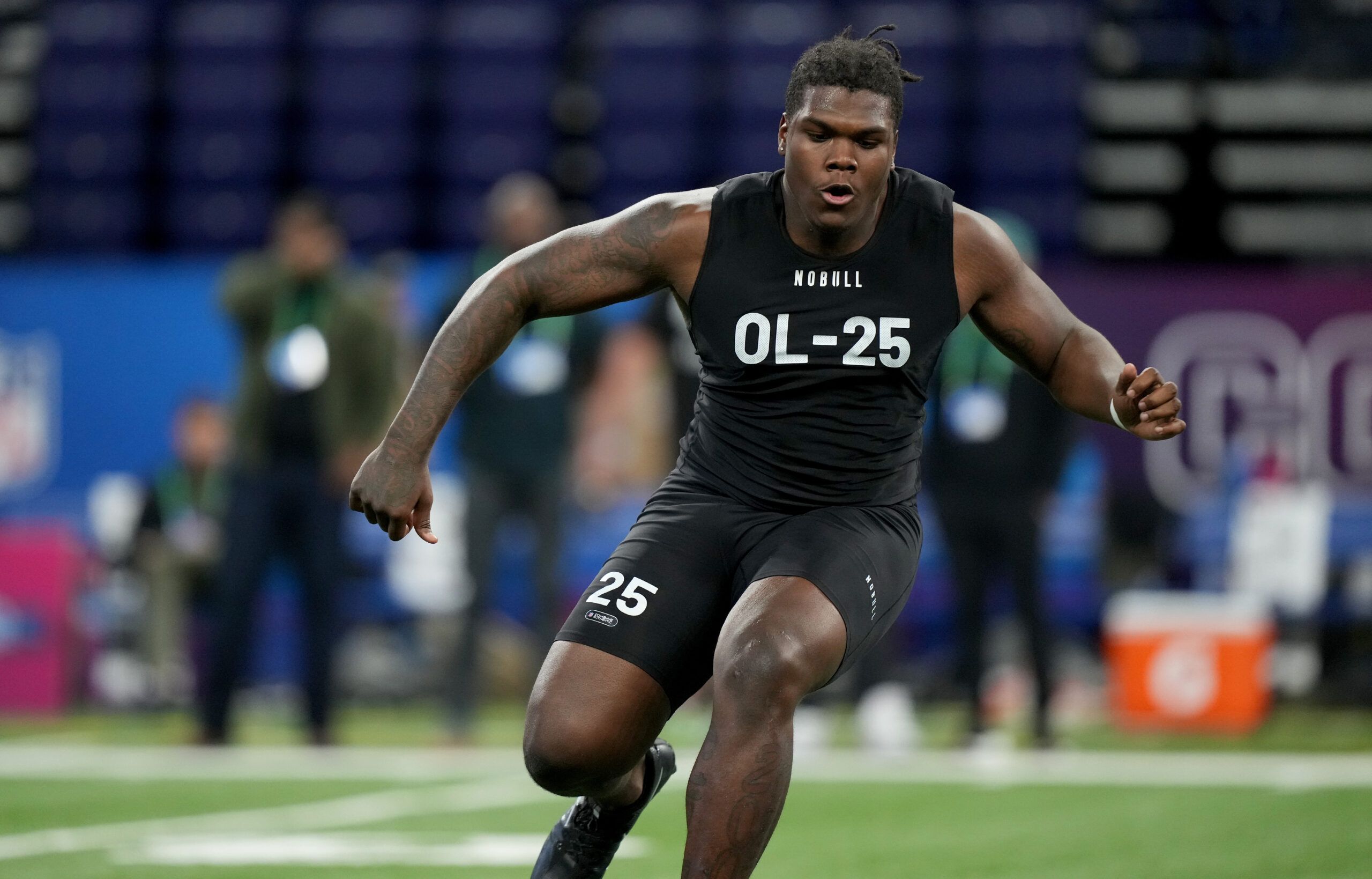 Steelers OT Broderick Jones on his goals: ‘Being the…