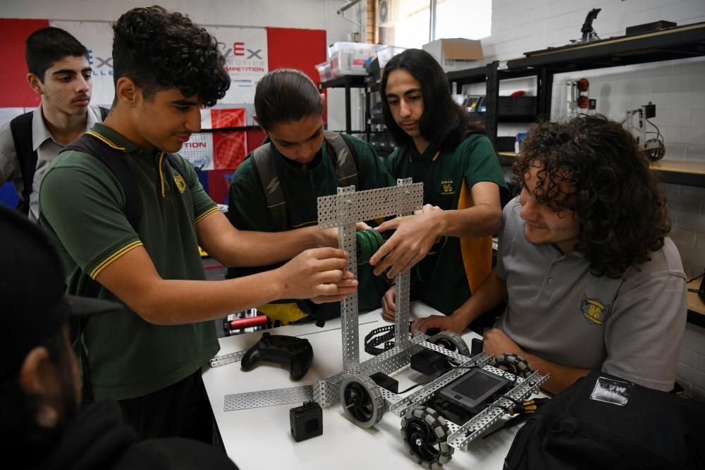 Robots, a barbershop and bagpipes: a Sydney school…