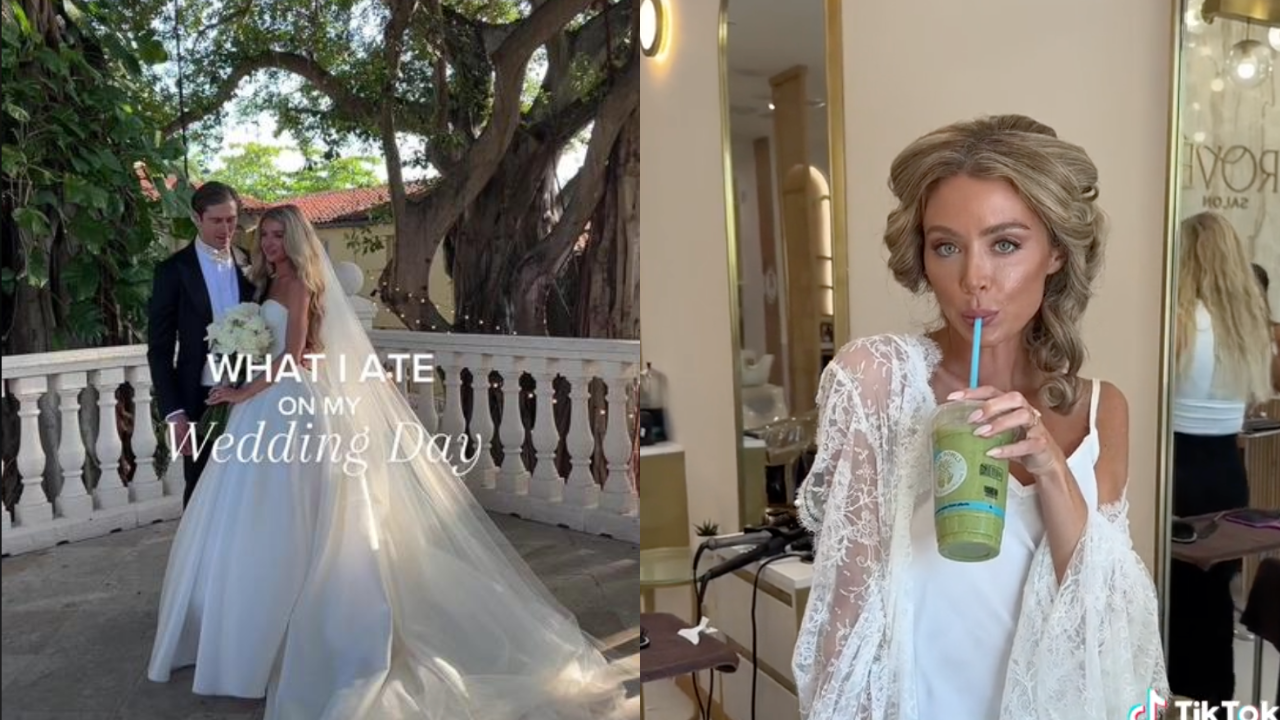 This Influencer’s Unconventional Wedding Menu Has The…