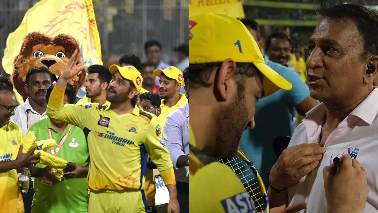 Watch: MS Dhoni, CSK thank Chennai crowd; Sunil…