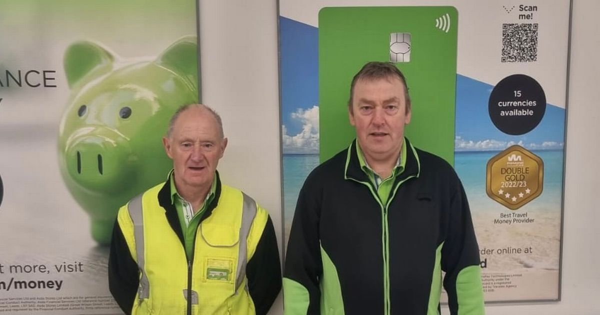 Omagh supermarket workers praised after helping woman…