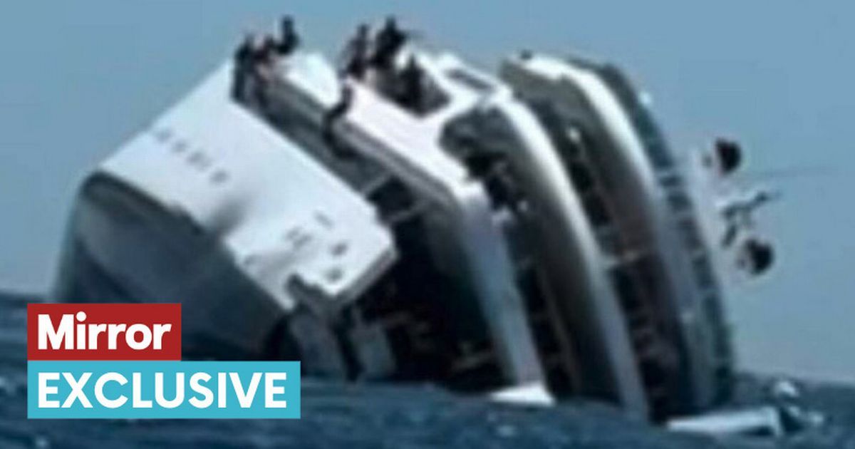 Brit's race against time to escape capsizing ship in…