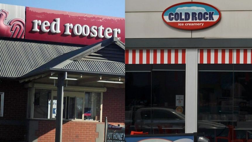 Red Rooster and Cold Rock franchisees hit with…