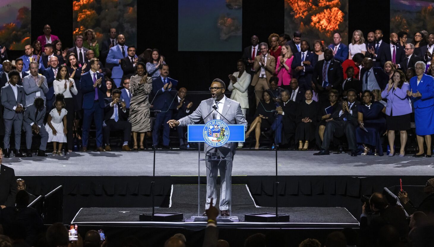 Read Or Listen To Chicago Mayor Brandon Johnson S Full