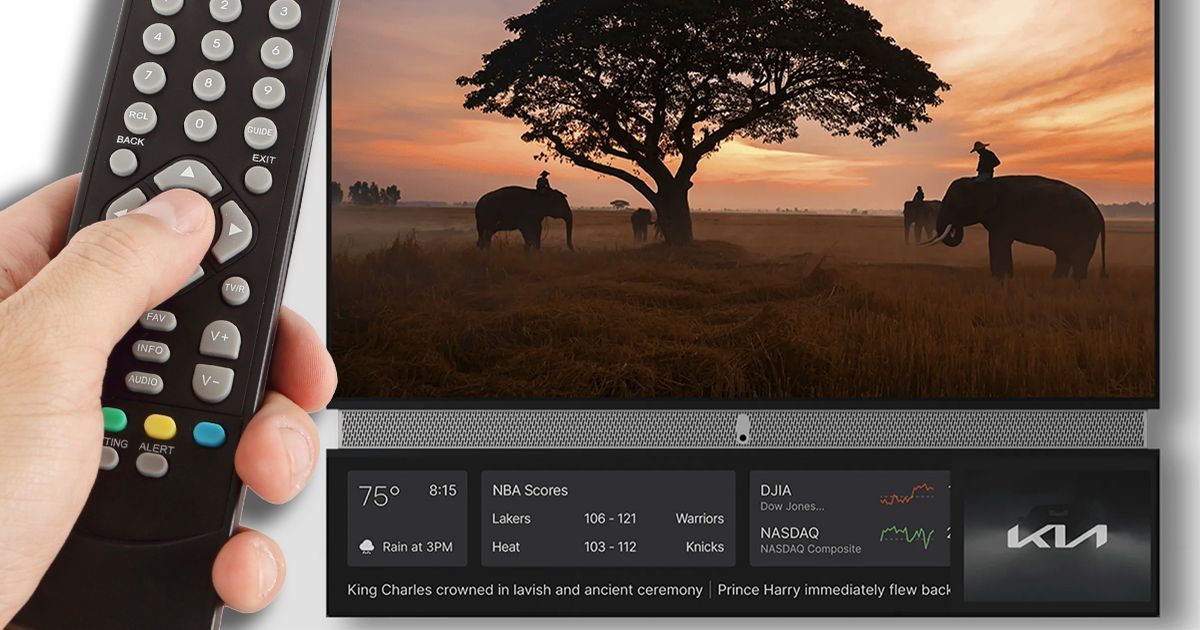 Watch out Samsung - radical dual-screen TV revealed…