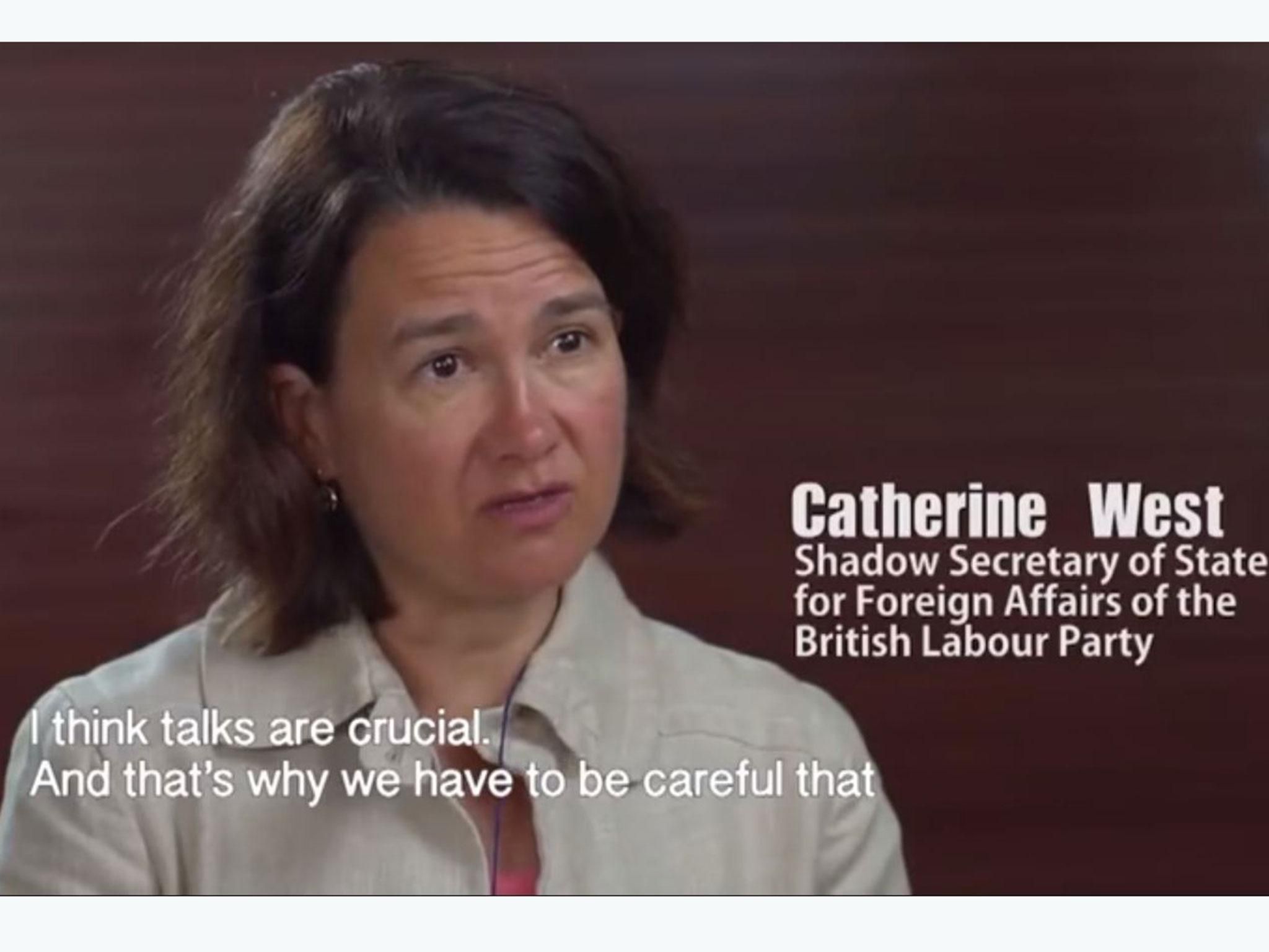 Labour MP says she was misrepresented in China's Times…