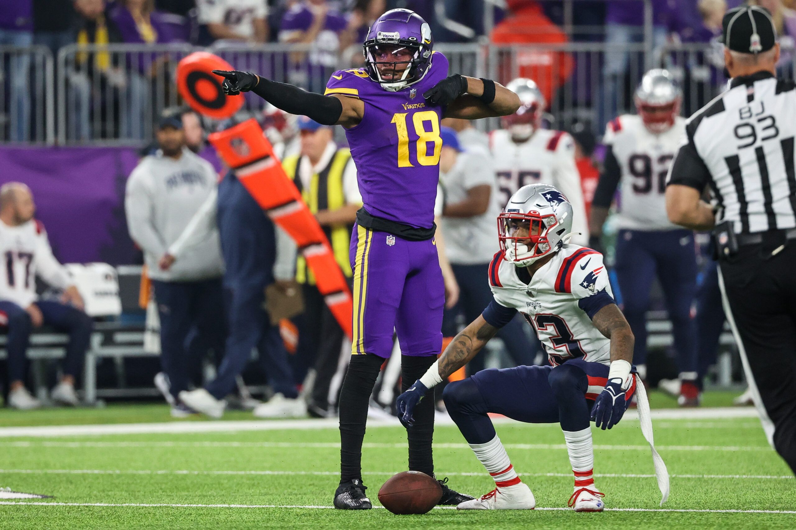 Projected starters for the Vikings during the 2023 NFL…