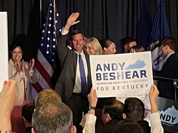 Governor Beshear talks economic momentum during his…