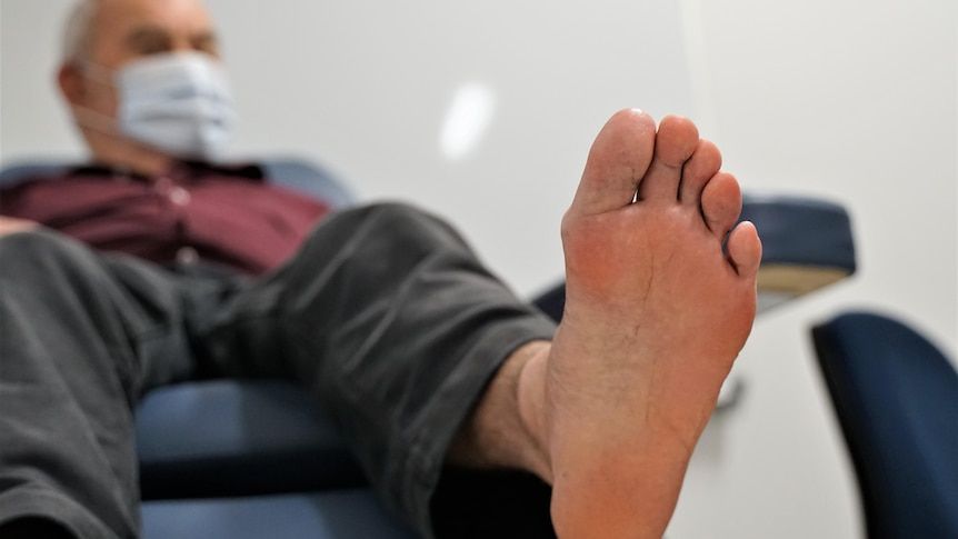 Podiatry check leads to life-saving heart bypass…