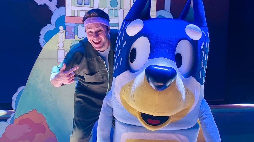 Puppeteer Chris White on playing Bluey's dad Bandit,…