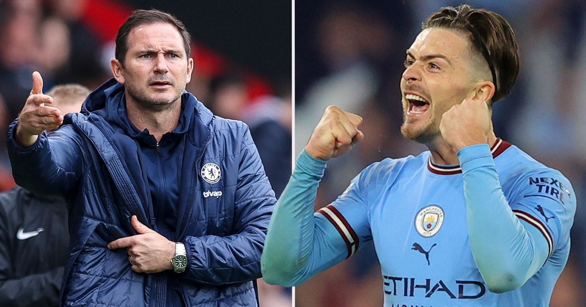 Jack Grealish wipes Frank Lampard from Champions…