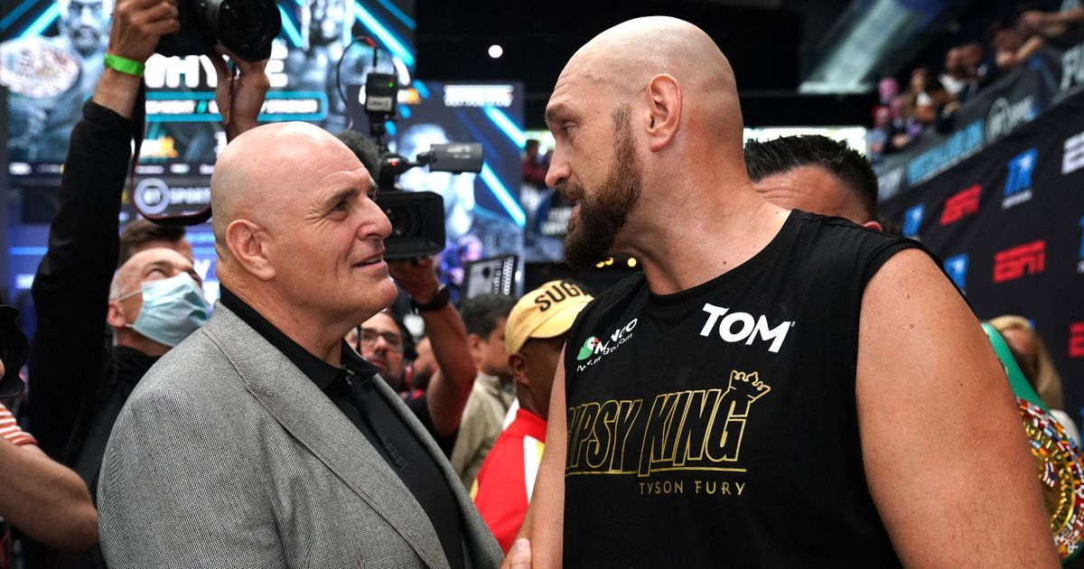 Tyson Fury's dad John advises world champion to retire…