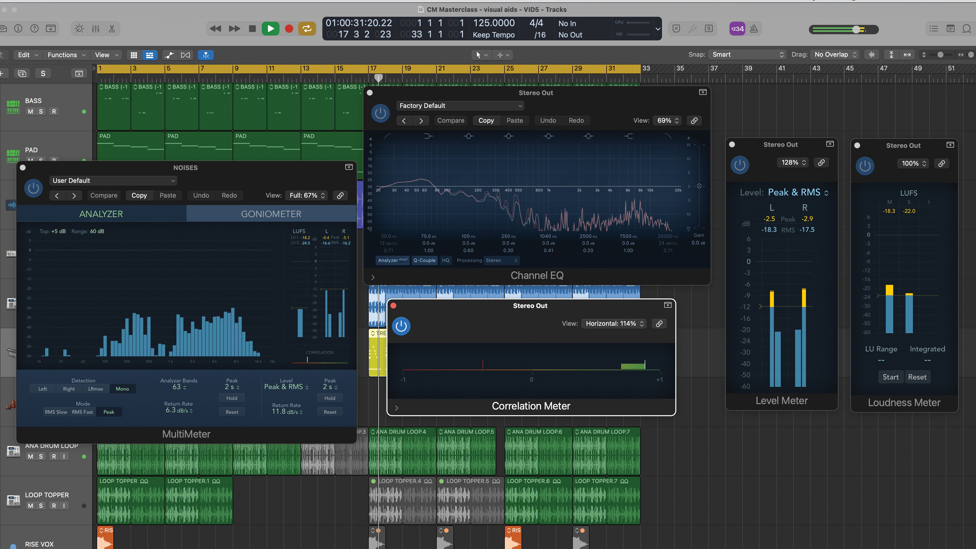 How to use visual metering tools to help you mix