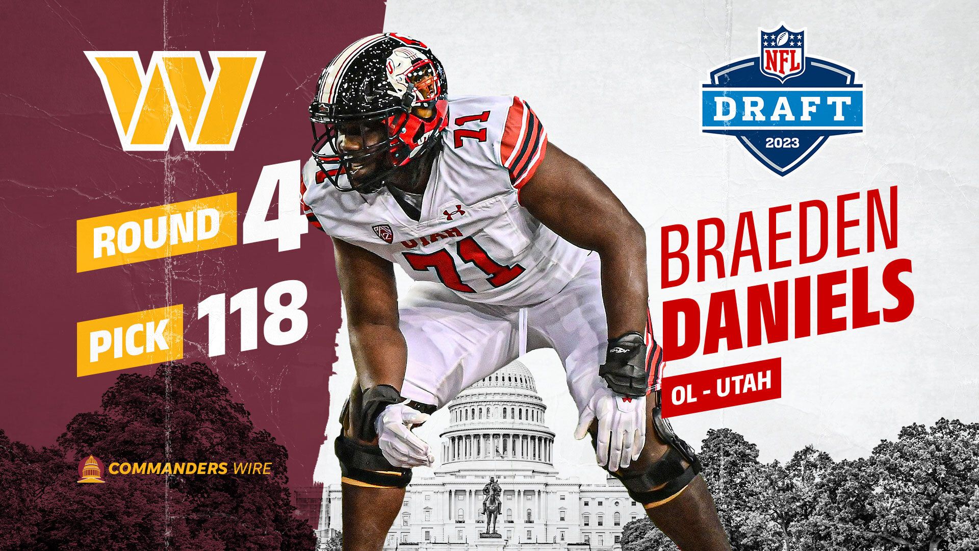 Commanders sign 4th-round pick Braeden Daniels