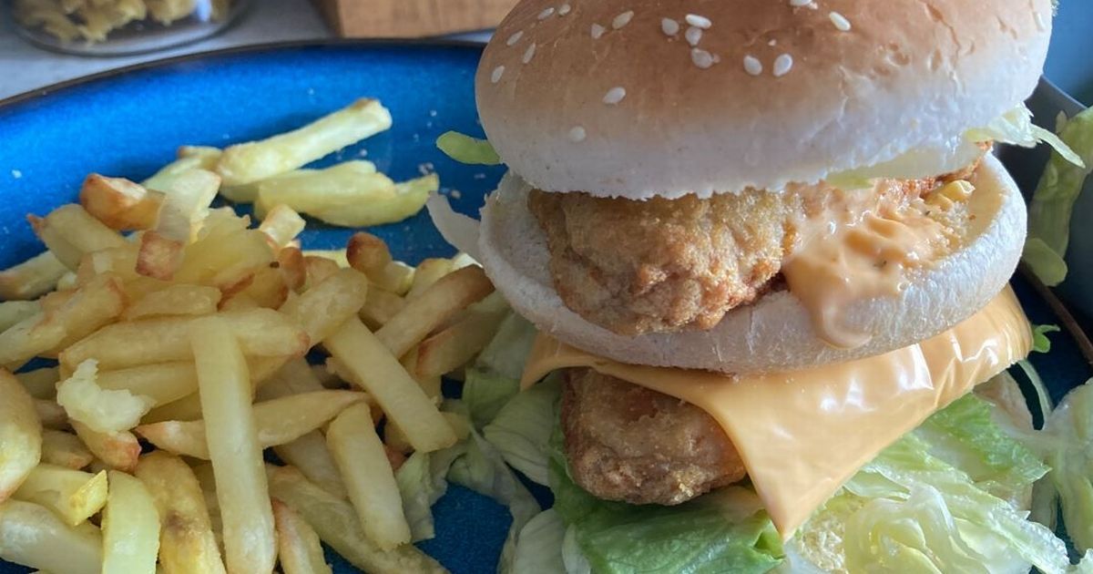 I made my own McDonald's Chicken Big Mac meals from…
