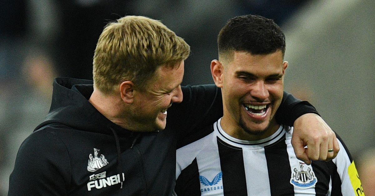 Bruno Guimaraes point in Eddie Howe and Pep Guardiola…