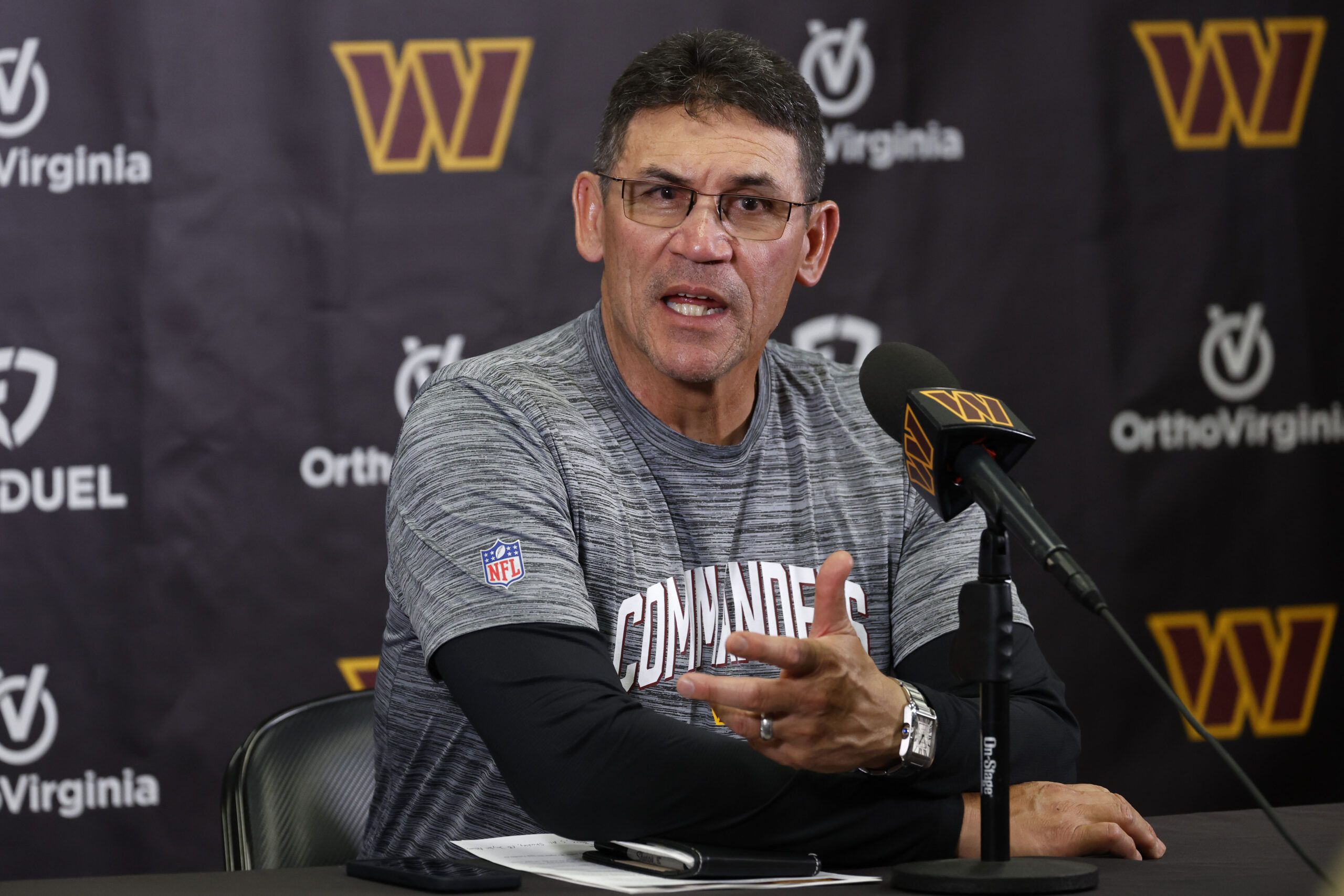 Where does Ron Rivera rank among current NFL head…