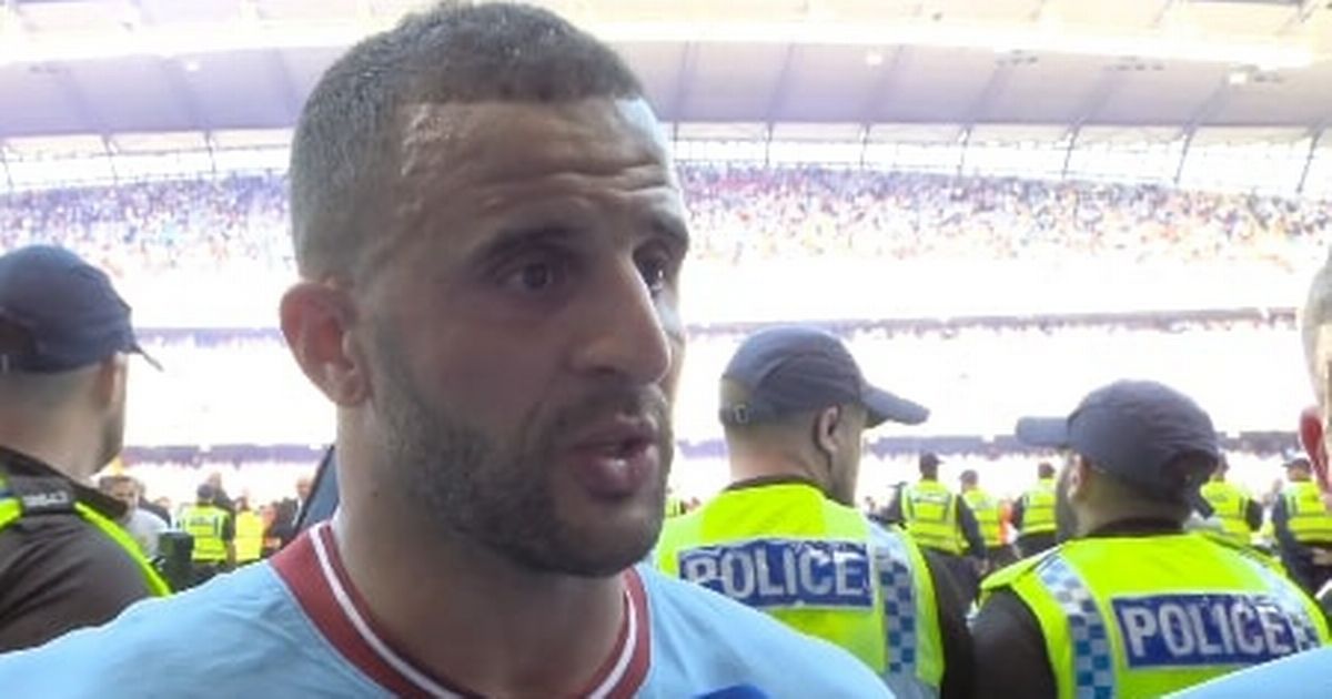 Kyle Walker sends treble message to Man City teammates…