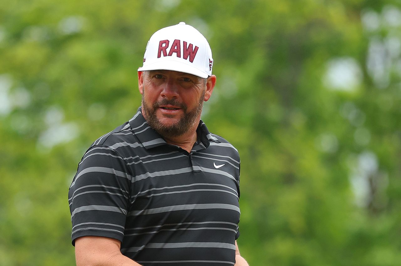 PGA Championship: What does Michael Block’s RAW hat…
