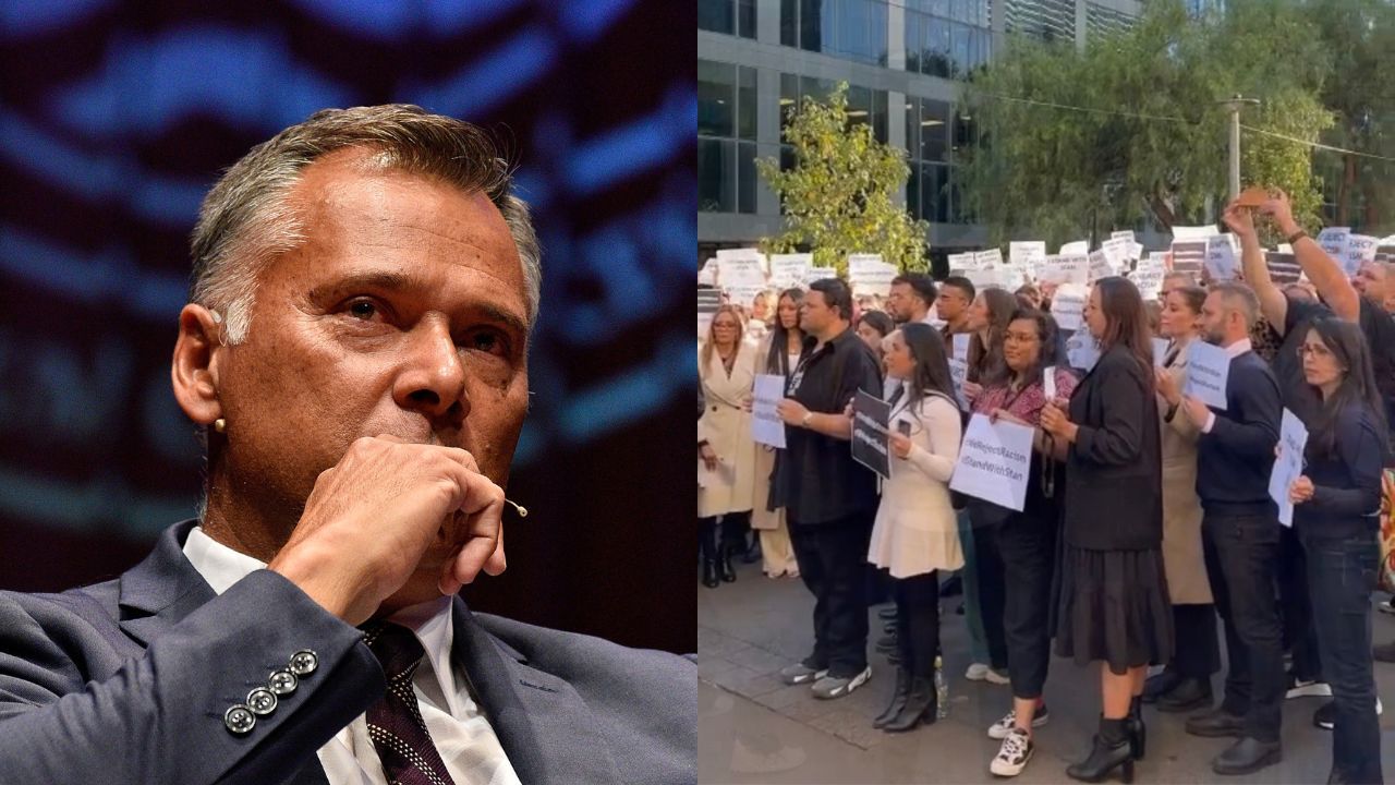 ABC Staff Held A Walkout In Solidarity W/ Stan Grant…