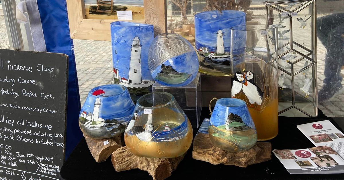 Blyth artist creates stunning glass art by hand where…