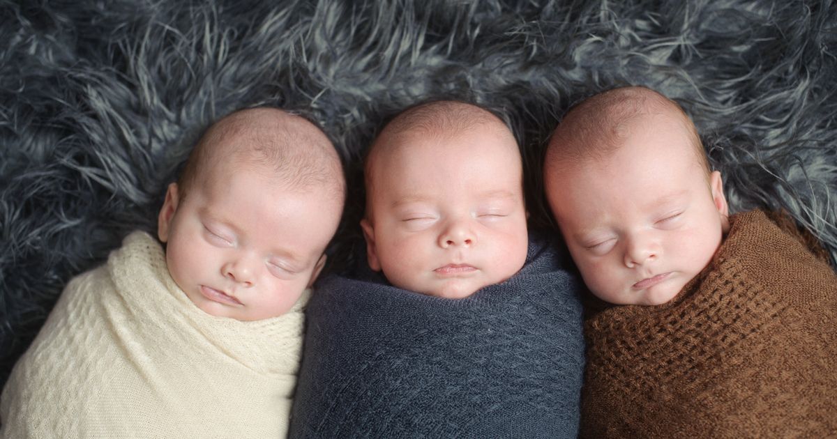 People wince as parents give triplets Game of…