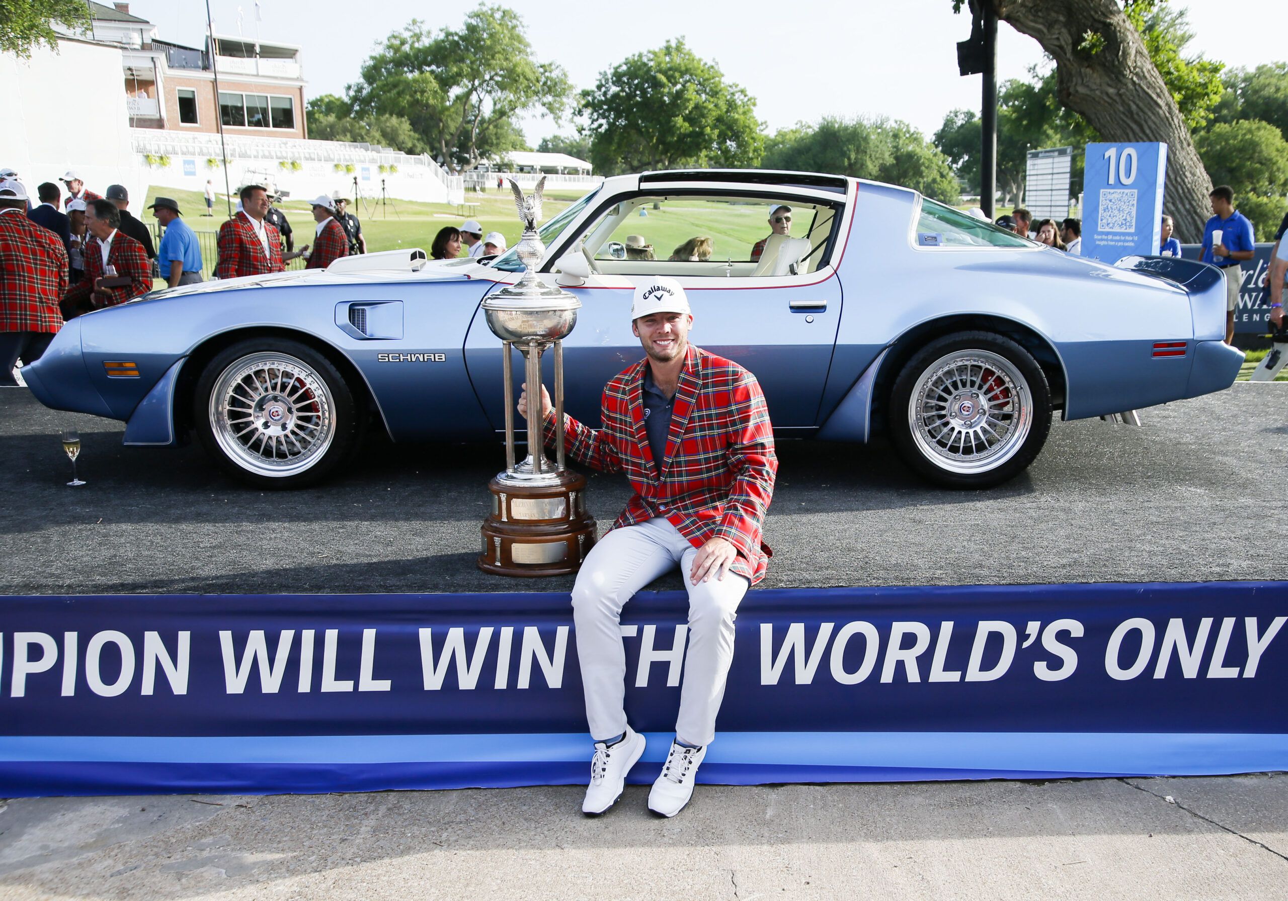 Sam Burns went from kid in the gallery to Charles…