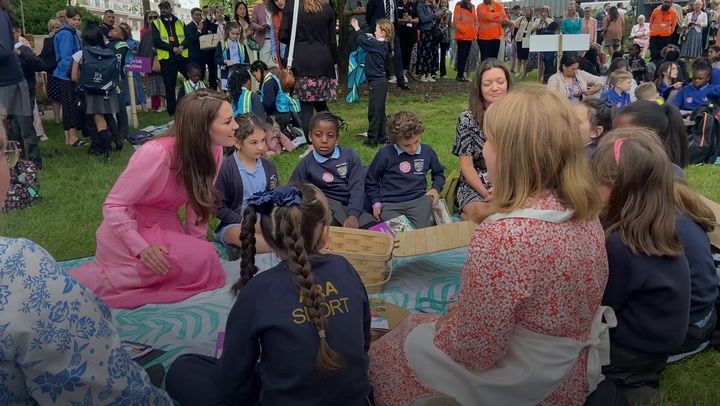 Princess of Wales joins Chelsea Flower Show’s first…