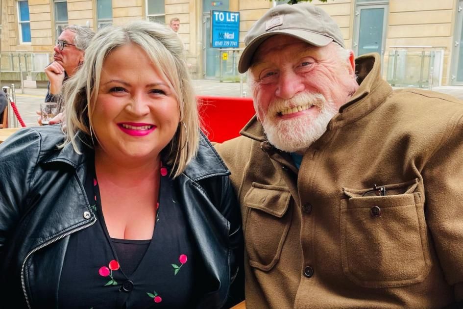 'Utterly besotted': Scots star James Cosmo spotted…