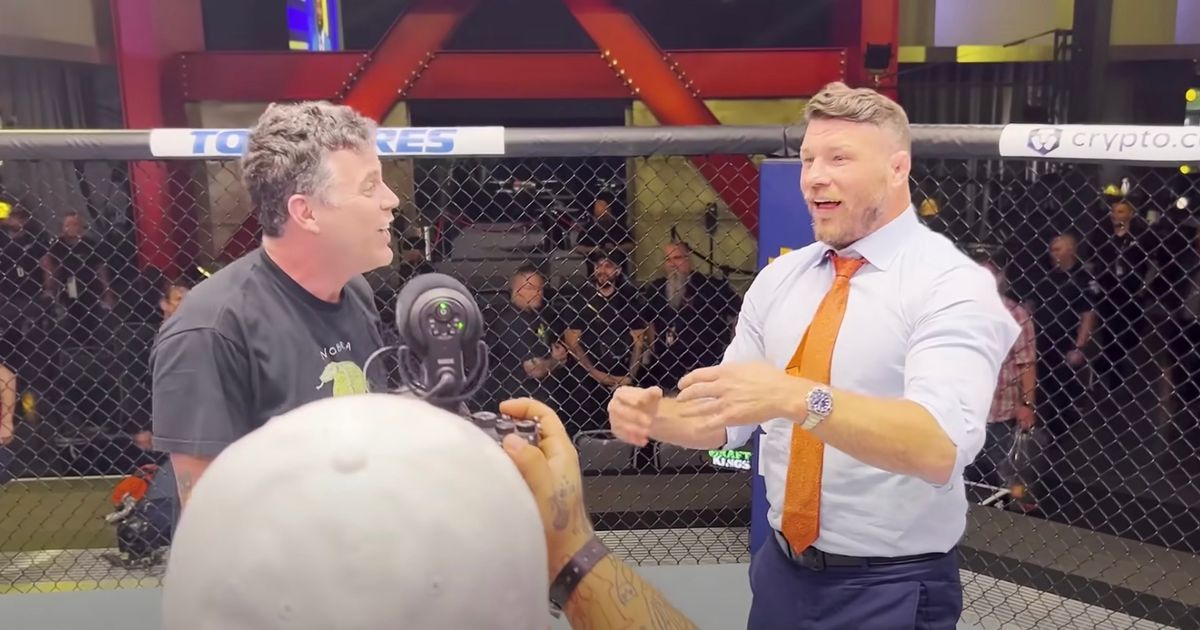 UFC legend Michael Bisping chokes Jackass TV star…