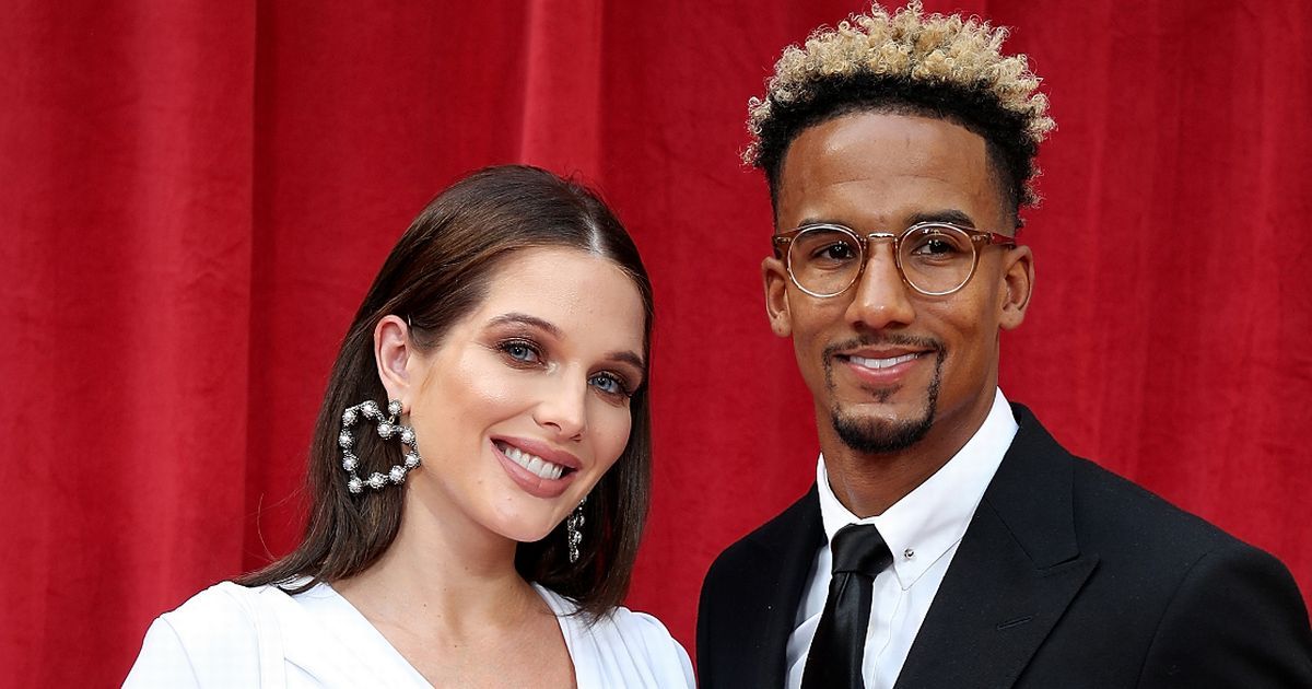 Helen Flanagan and ex-fiancé Scott Sinclair make…
