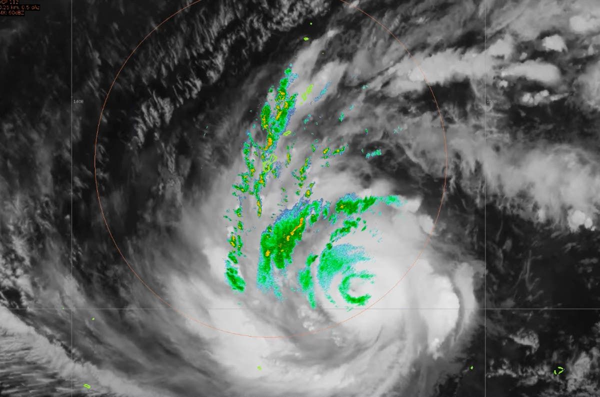 Guam braces to take a hit from Typhoon Mawar as the…