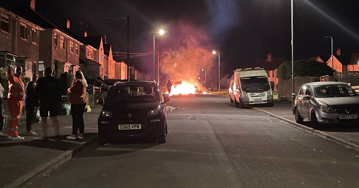 Cardiff riots sparked after two teens die in horror…