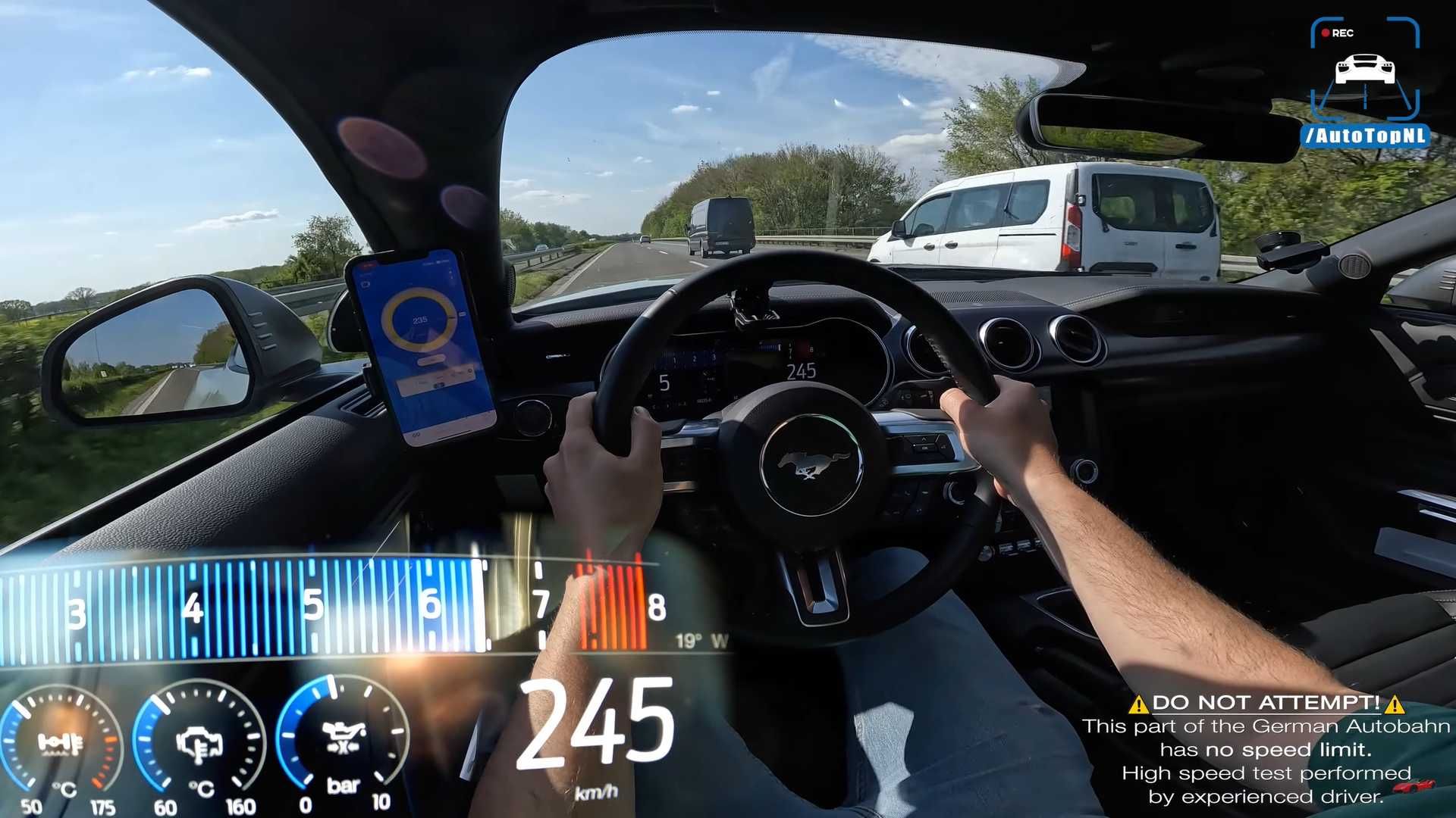 Watch Ford Mustang Mach 1 Effortlessly Hit 173 Mph On…