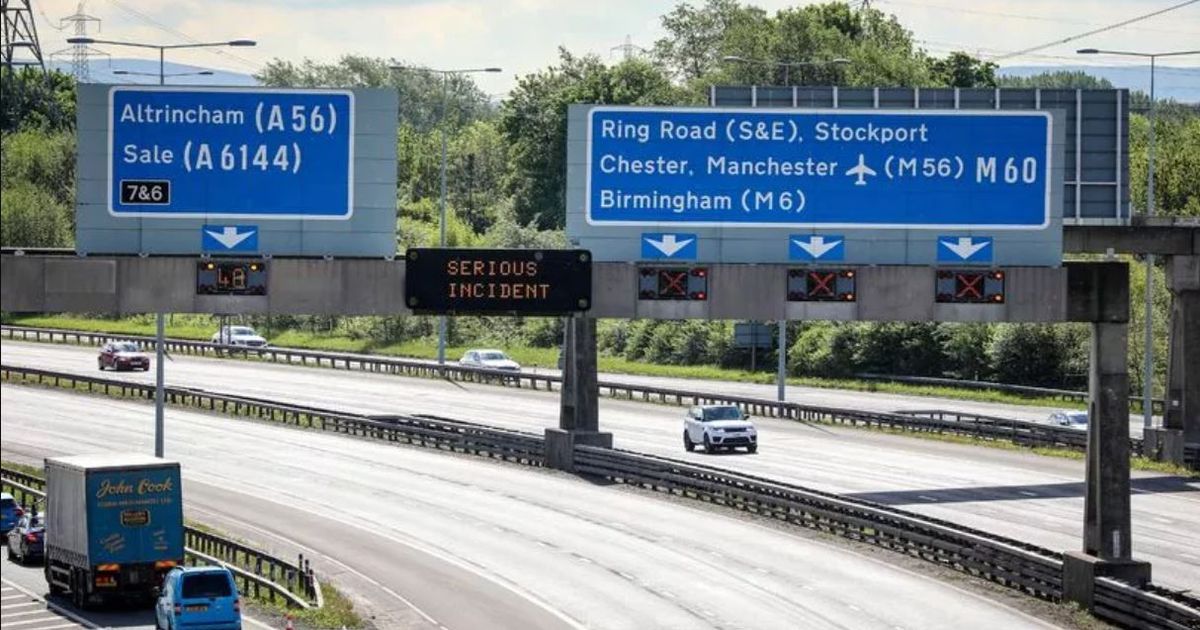 Warning for drivers ahead of massive M60 motorway…