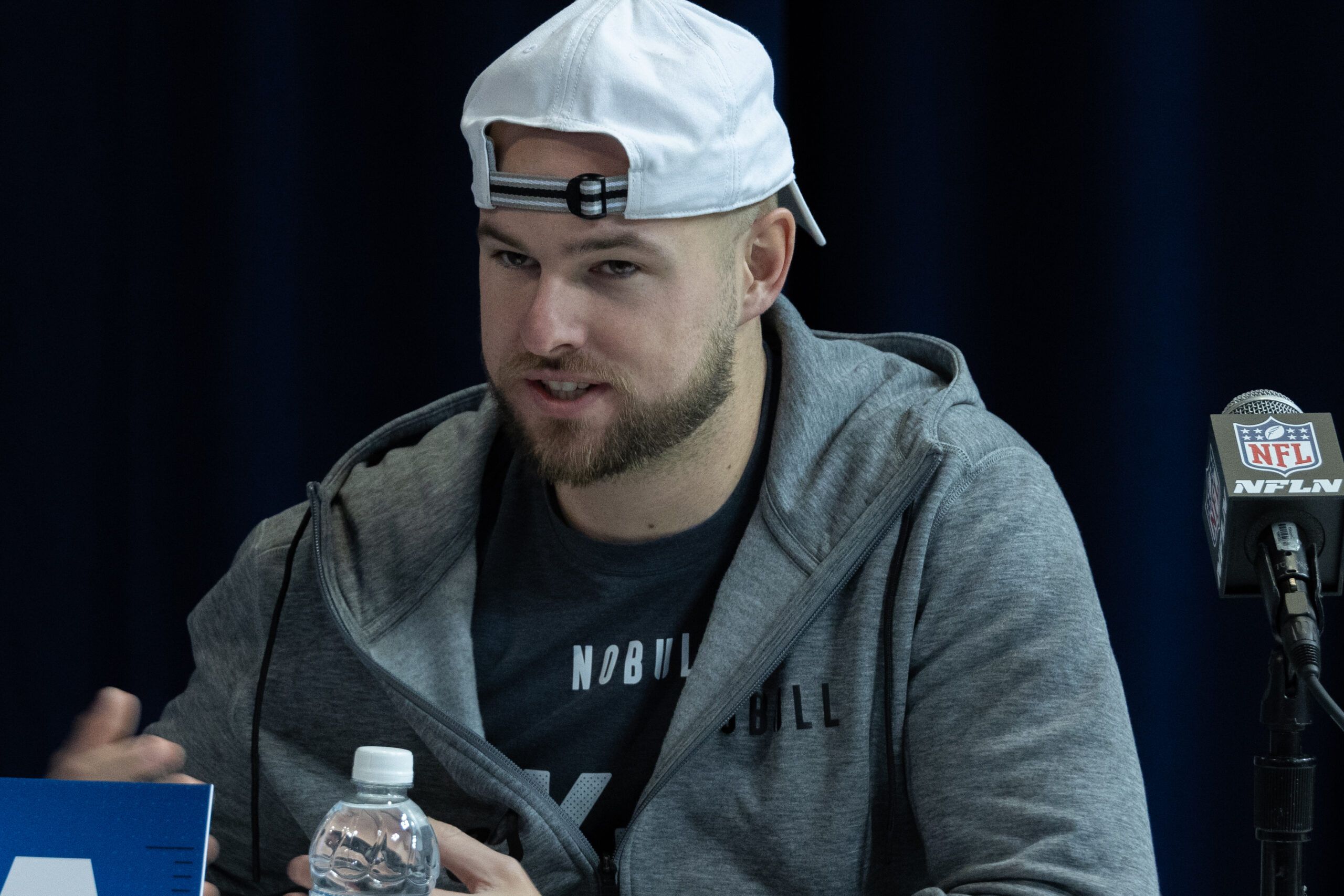 Watch: Rookie Brad Robbins booms punts at Bengals…