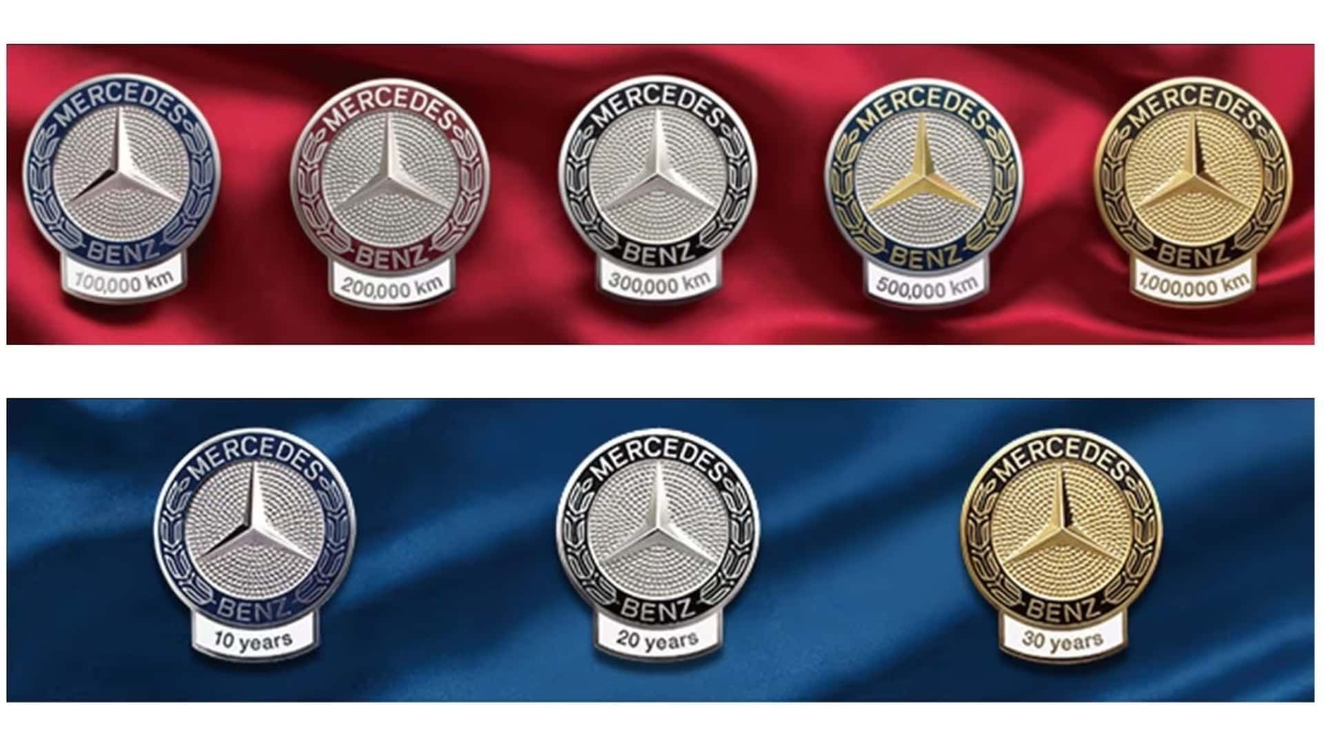Mercedes Giving Retro Badges To Owners Of High-Mileage…