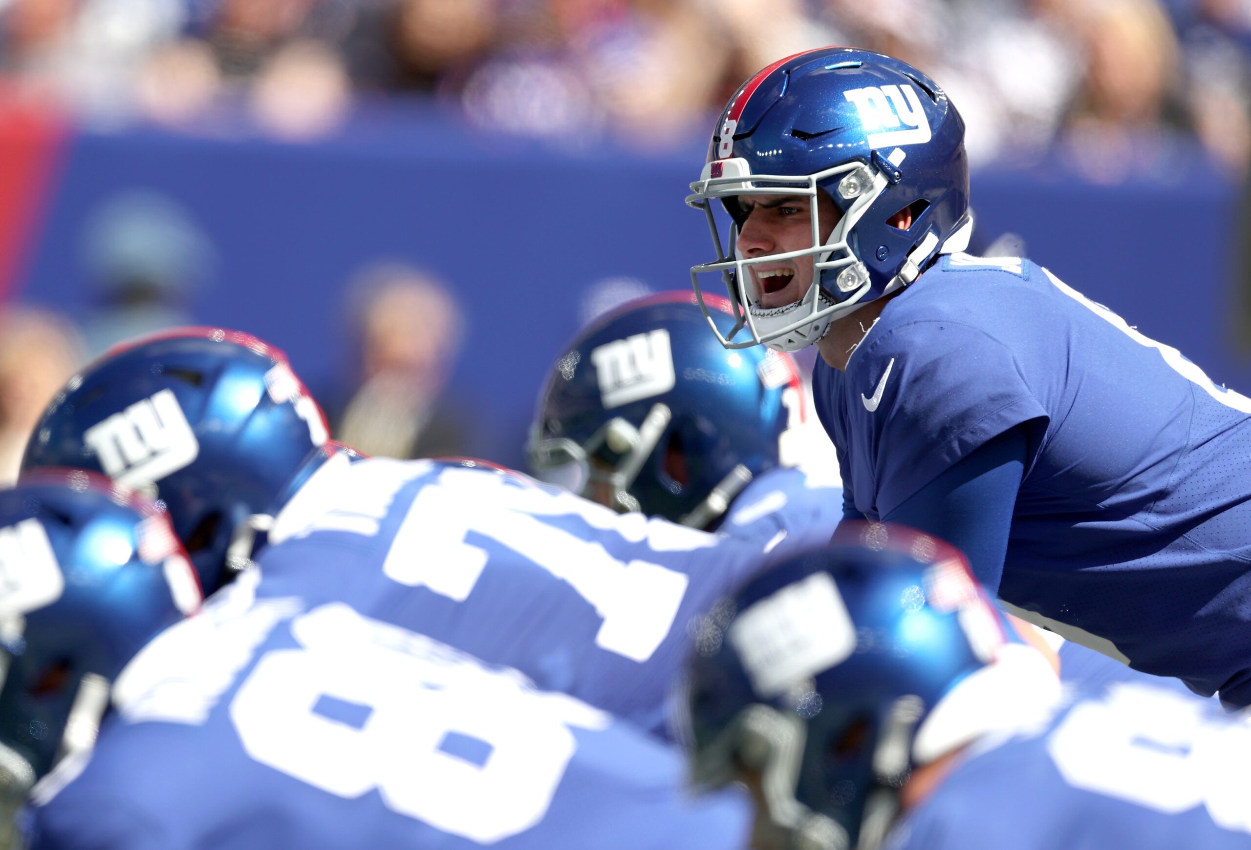 Giants’ Daniel Jones ‘good’ with John Michael Schmitz…