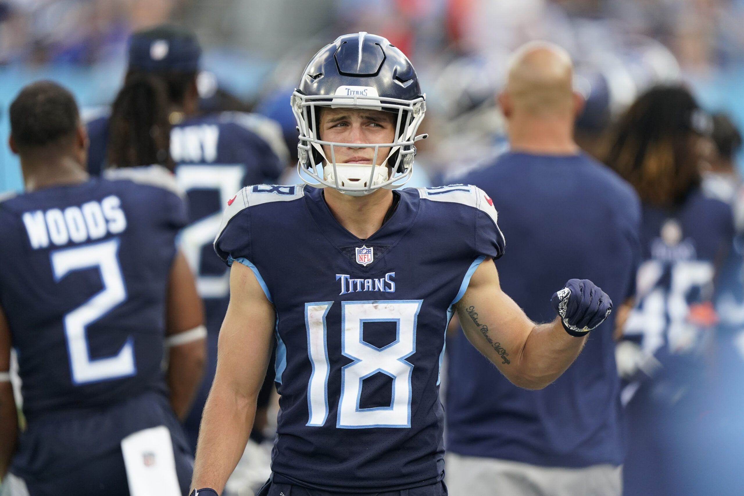Titans’ Kyle Philips added ‘a little bit of armor’…